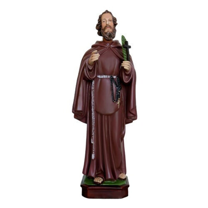 Statue of San Ciro Cm 55 21.65 Inches in Hand-decorated - Etsy
