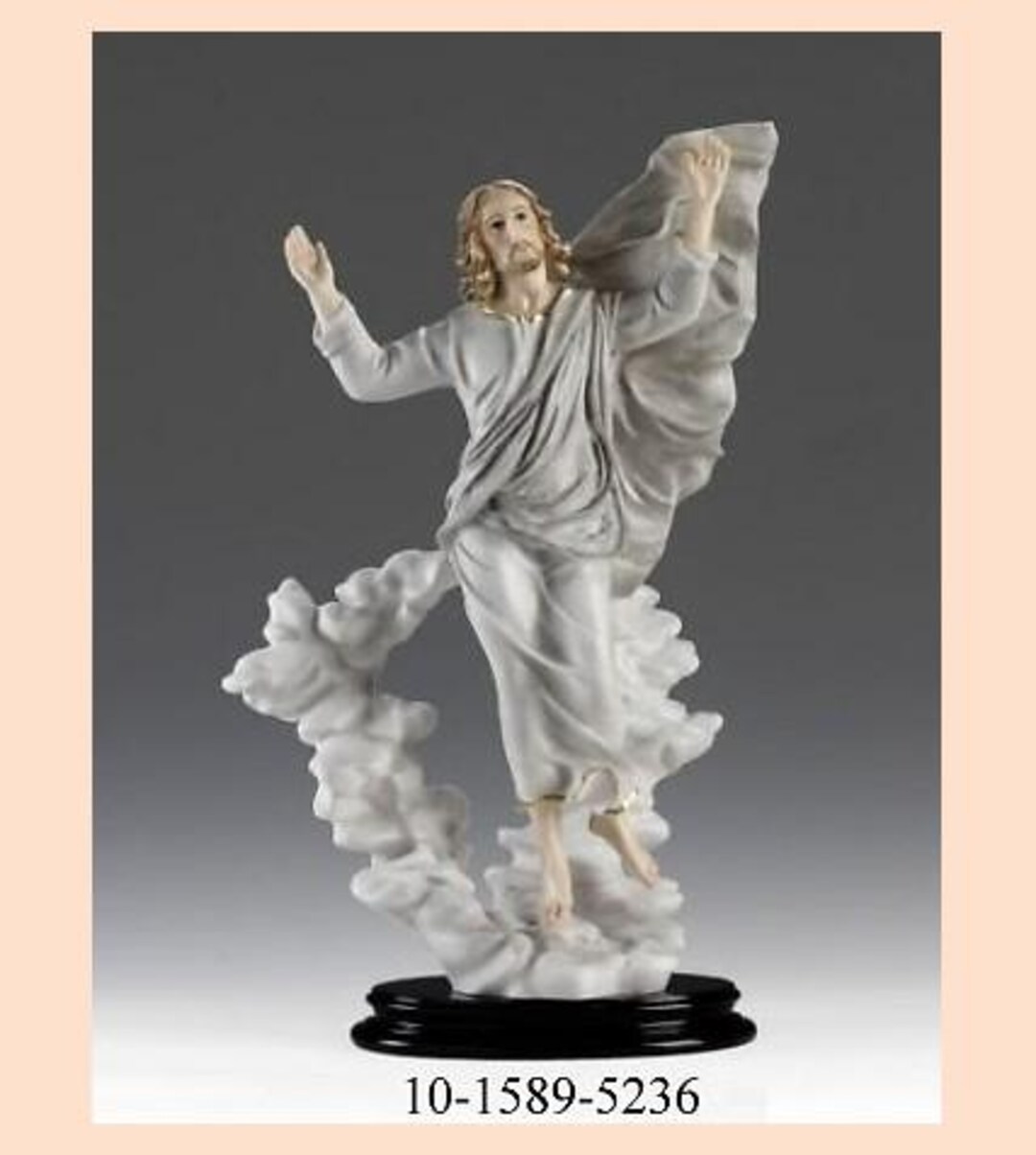 Statue of the Transfiguration of Jesus, Cm 51 20.07 Inches in Alabaster ...