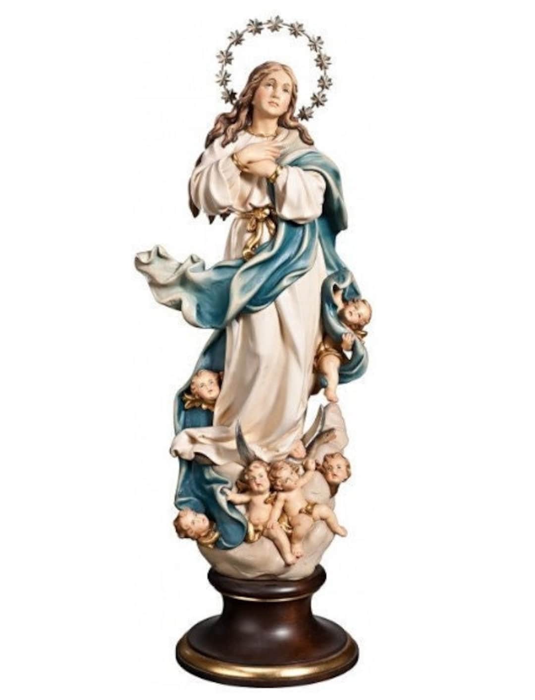 Statue of Our Lady of the Immaculate Conception, Assumption Carved in ...