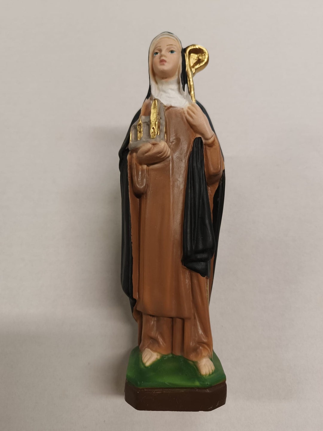 Statue of Saint Brigida Cm 20 (7.87 Inches) in Marble Resin Full ...