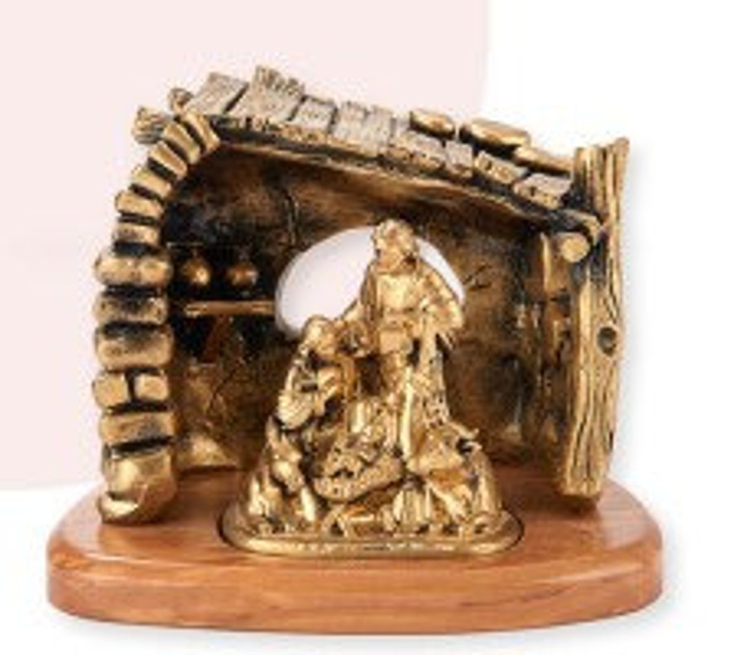 Complete Nativity Nativity Scene 10 X 13 Cm (3.93 X 5.11 Inches) in ...