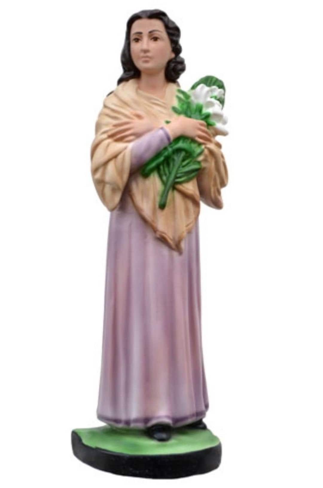 Statue of Santa Maria Goretti Cm 30 11.81 Inches in Hand-decorated ...
