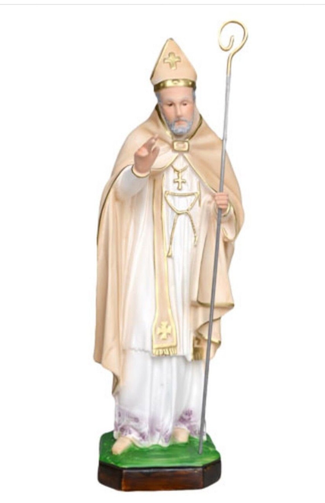 Statue of St. Alfonso Cm 45 17.71 Inches in Hand-decorated - Etsy