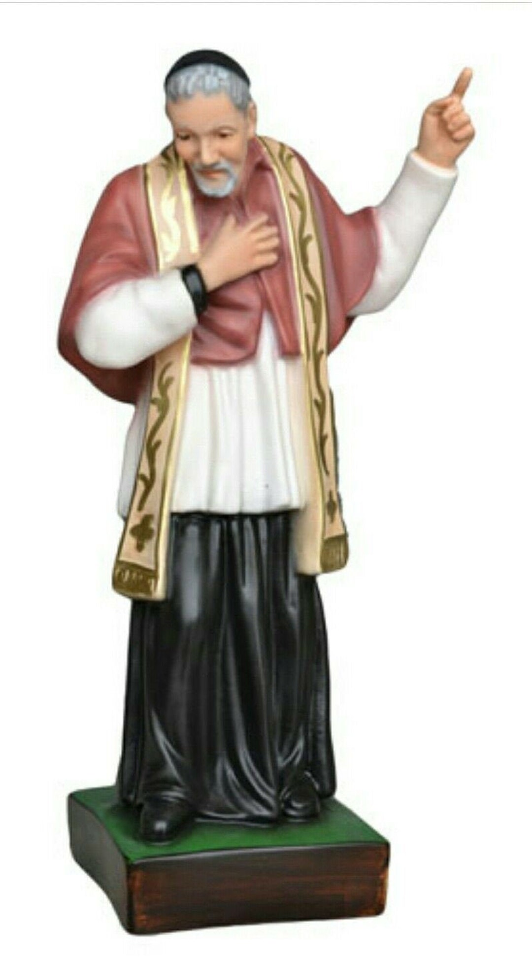 Statue of St. Alfonso Cm 30 11.81 Inches in Hand-decorated Resin Marble ...
