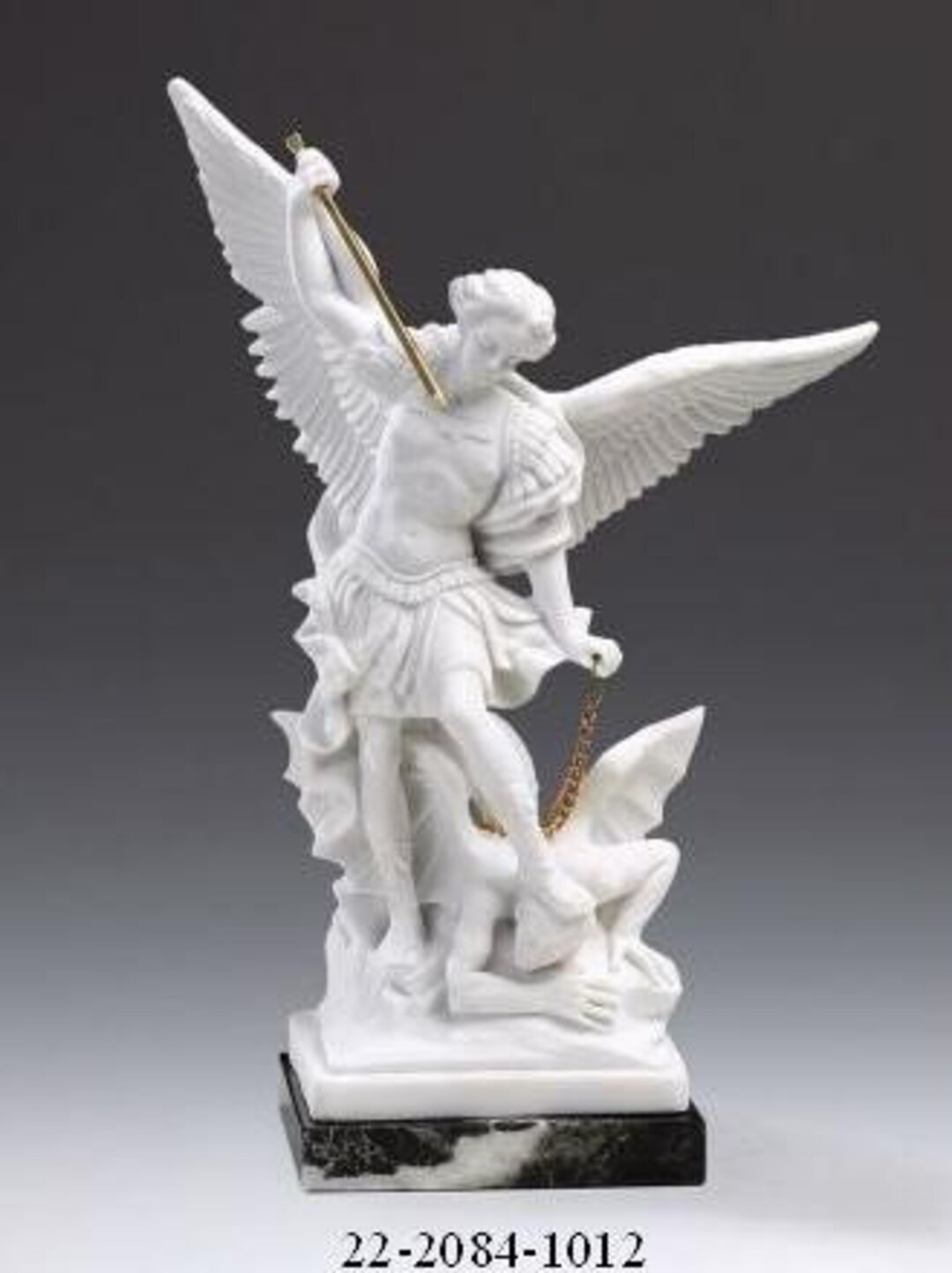 Statue of Saint Michael the Archangel, 25 Cm (9.84 Inches), Made of ...