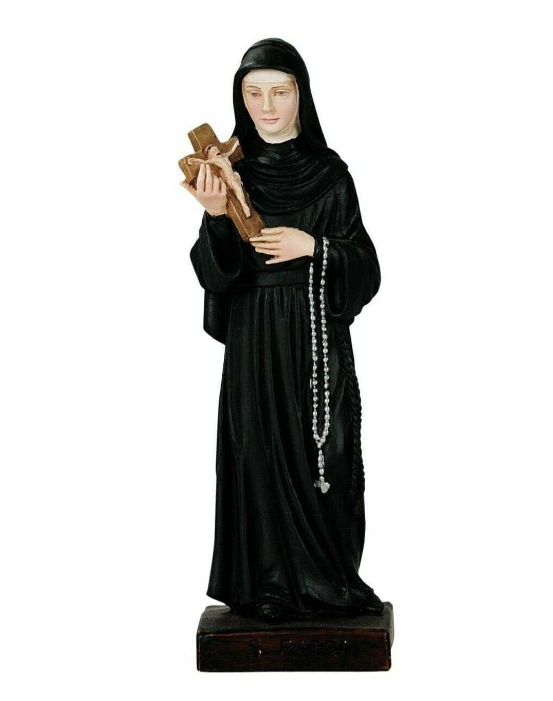 Statue of Saint Rafqa Cm 20 (7.87 Inches) in Marble Resin Full ...