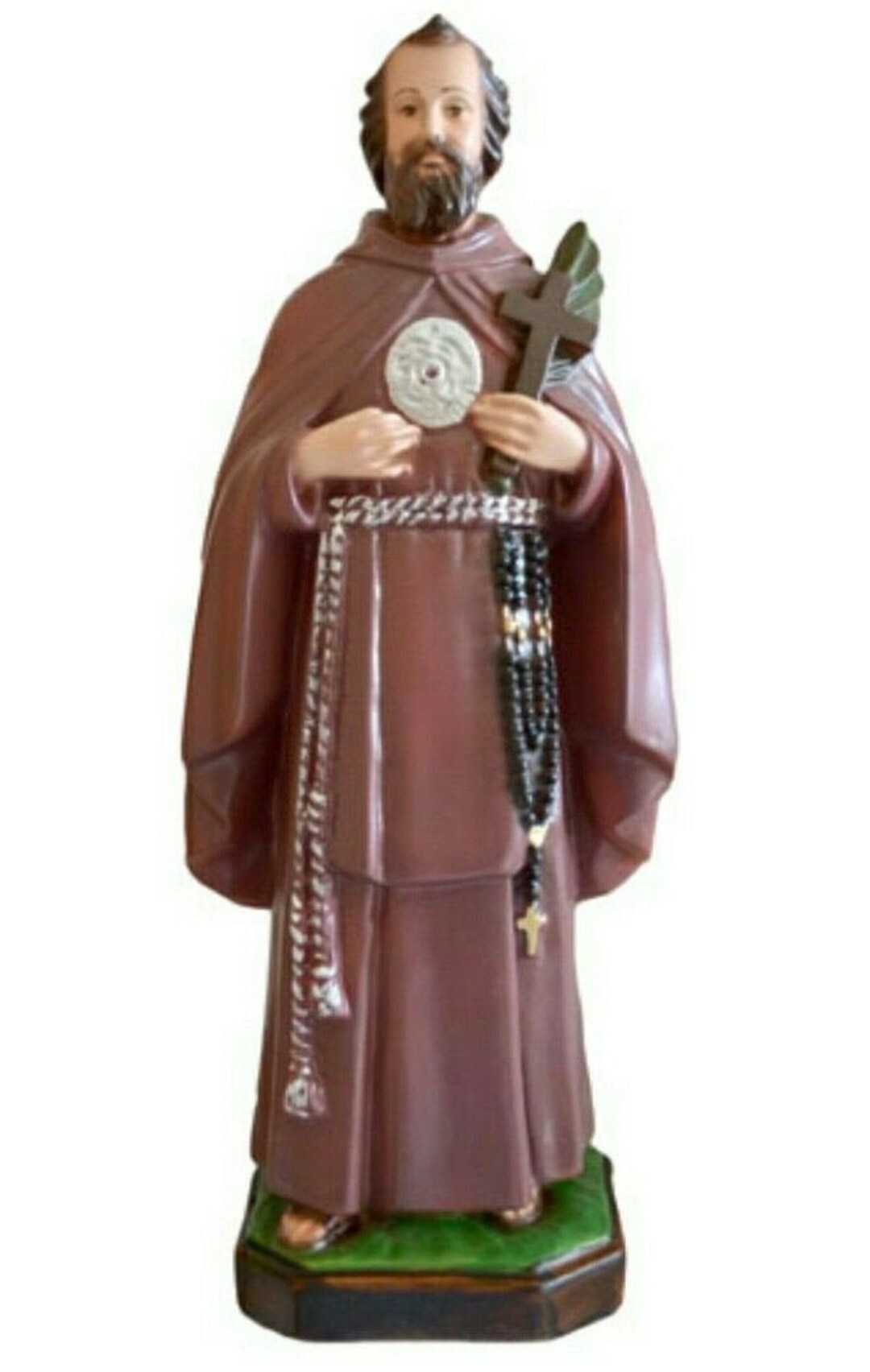 Statue of San Ciro Cm 35 13.77 Inches in Hand-decorated Resin Marble of ...