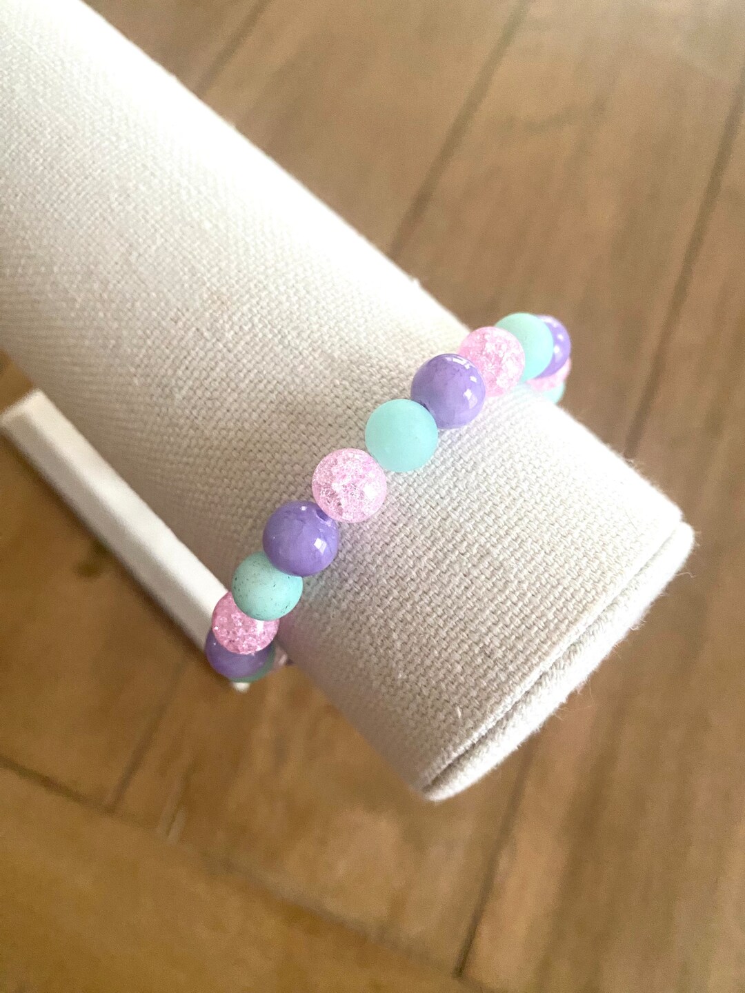 Pastel Beaded Stacker. Spring Collection. Easter Bracelets. Easter ...