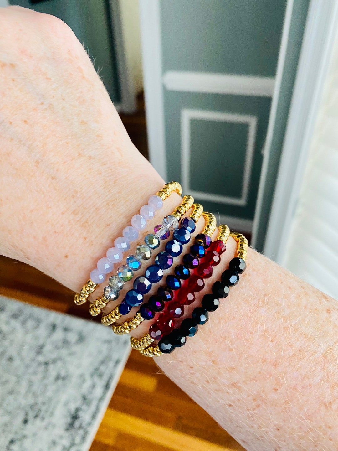 Fall Beaded Bar Bracelet Collection. Fall Bracelets. Beaded Bracelets ...