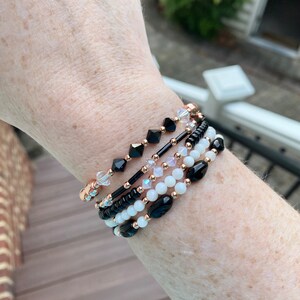 Black and White Collection. Womens Bracelets. Classic Black and White ...