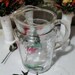 Rare Anchor Hocking Tulip Flower Pattern Pitcher Vintage Clear ...