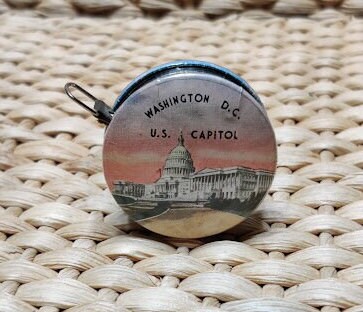 Vintage US Capitol Washington Monument Celluloid Tape Measure - Etsy