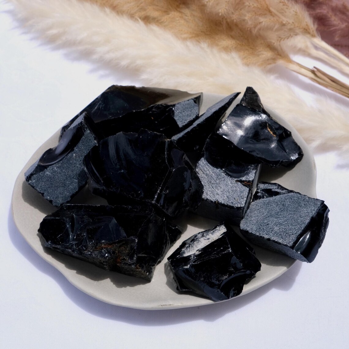 Black Obsidian Raw - Etsy