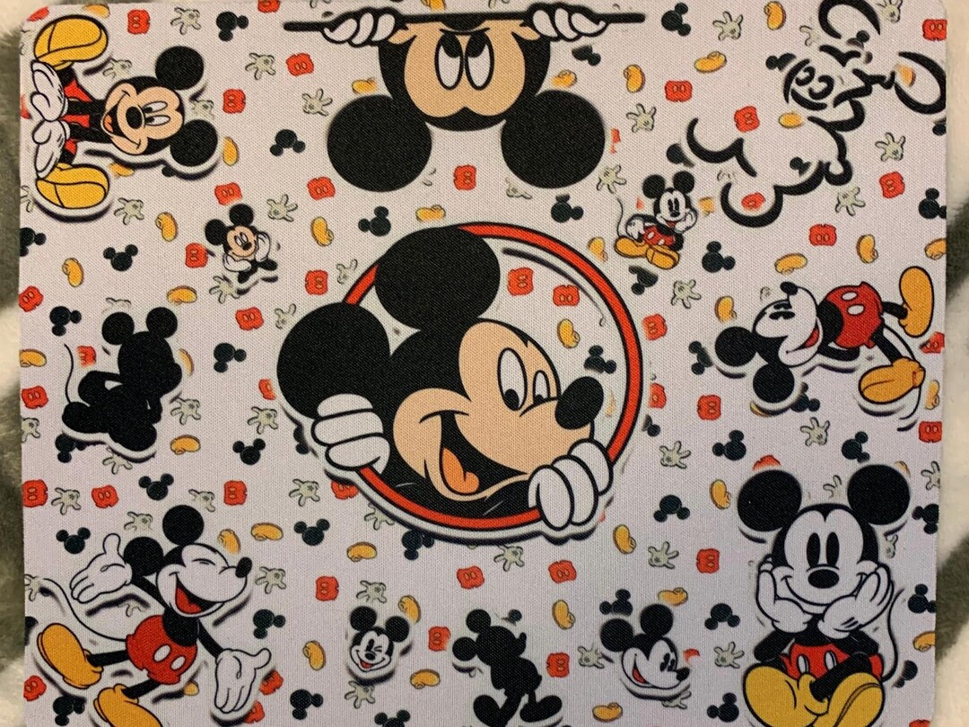 Mickey, Minnie Various Office Mouse Pads, 1 of Each - Etsy