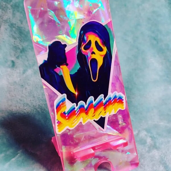 Scream on the Phone Svg - Etsy