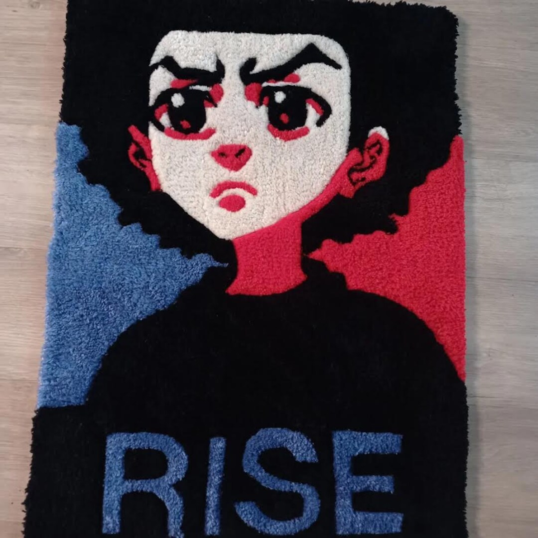 Huey Freeman Campaign Boondocks Custom Handmade Tufted 3 Ft Rug / Wall ...