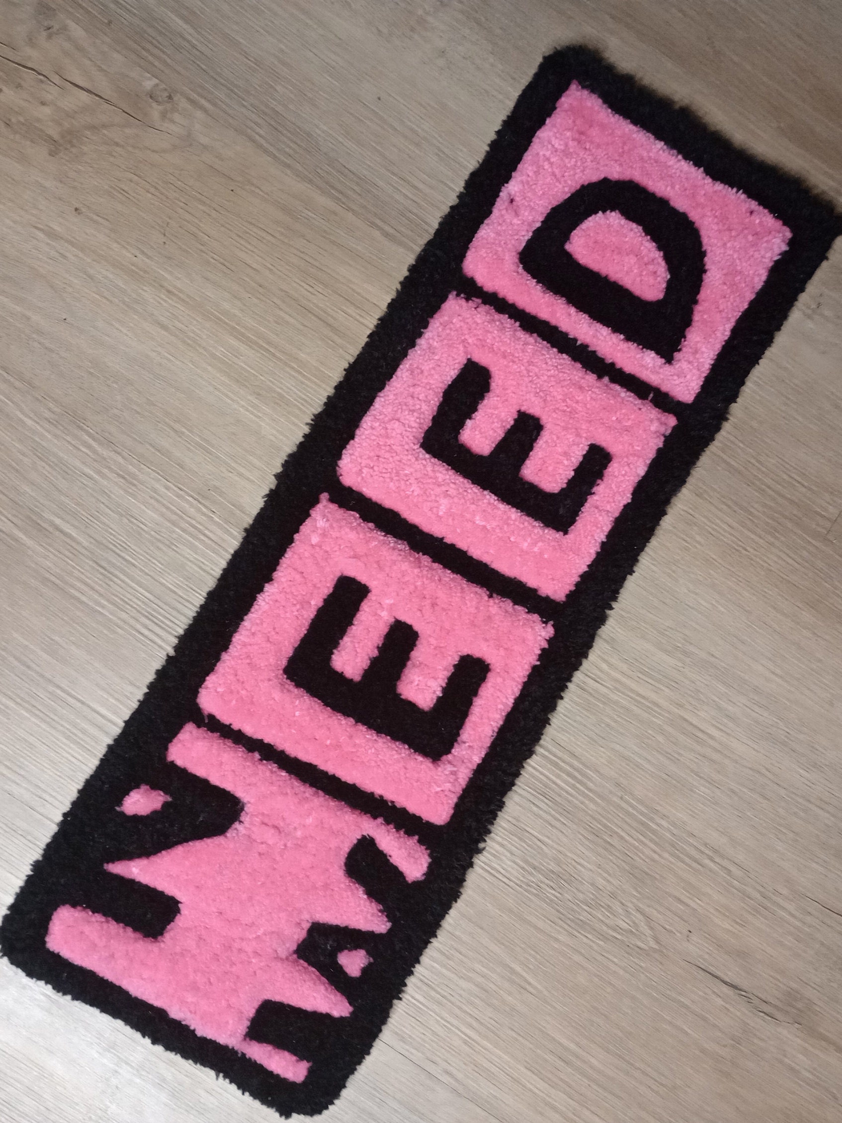 Handmade Tufted Keyboard Rug NEED Slot Machine Scrabble Theme - Etsy