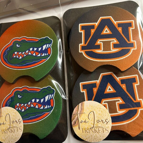 Football Car Coaster - Etsy