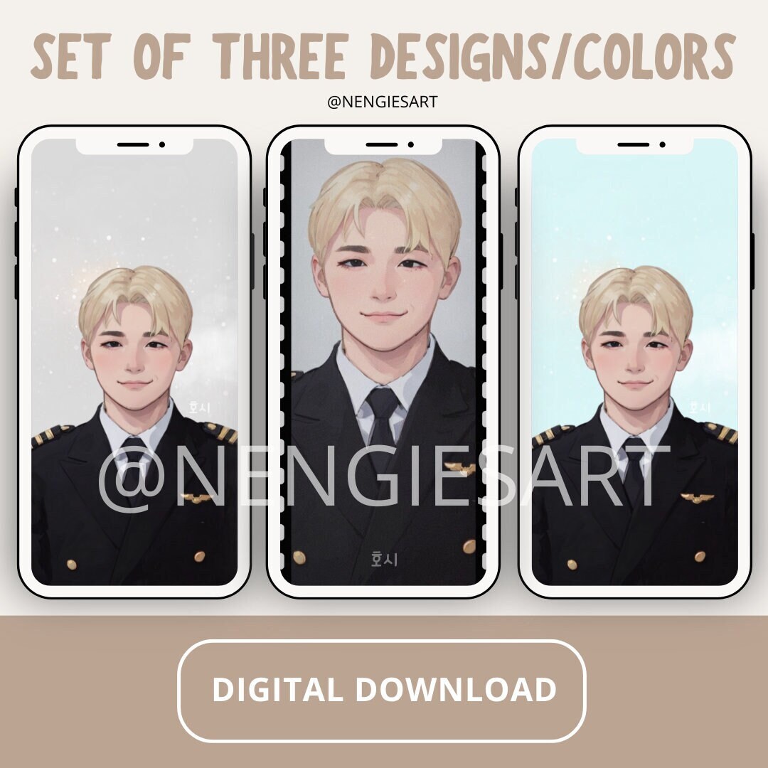 Seventeen Hoshi Digital Phone Wallpaper, Kpop Seventeen Fan Art, Cute Wallpaper, Phone ...