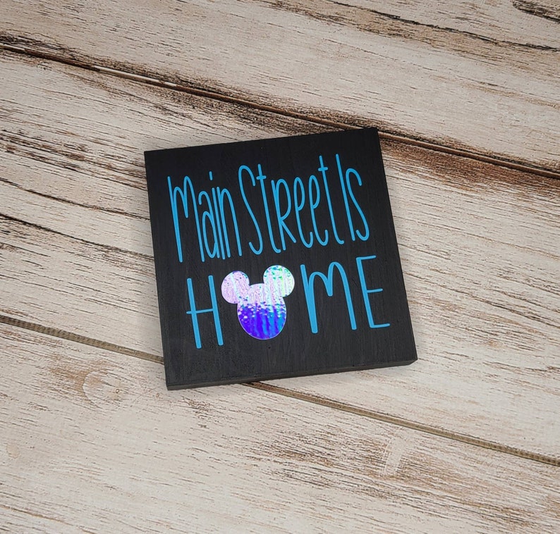 Disney Main Street / Disney Home Sign / Main Street is Home / Mickey ...