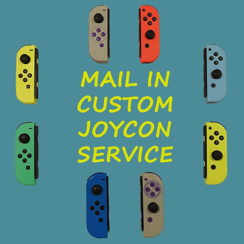 Custom Joycons - Etsy