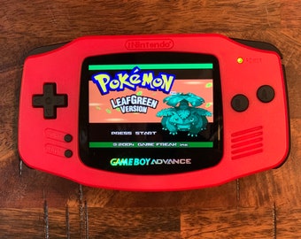 Red Gameboy Advance - Etsy