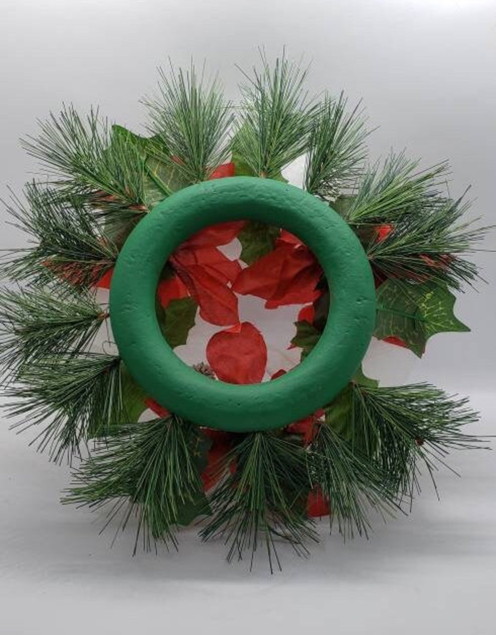 Christmas Candleholder, Candle Base, Candle Ring, Easy Decor, Table ...