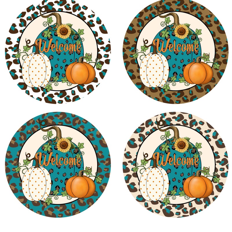 Welcome Leopard Sign - Etsy