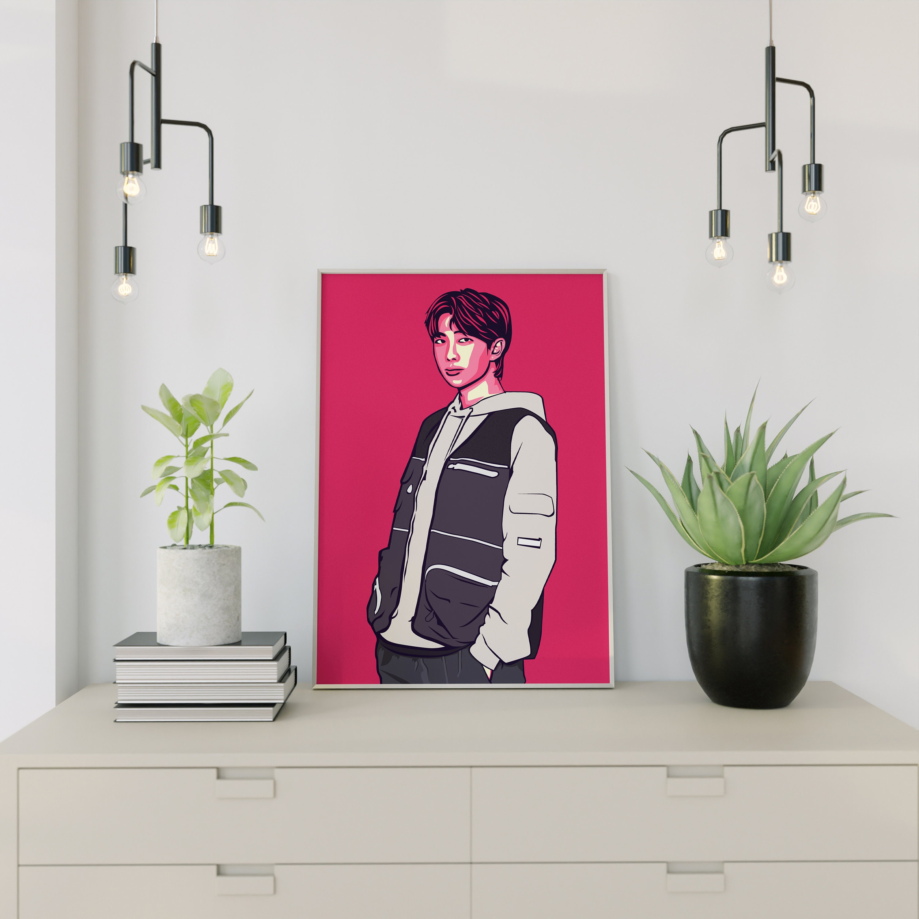 BTS RM / Svg Png Ai / Vector de descarga digital para | Etsy