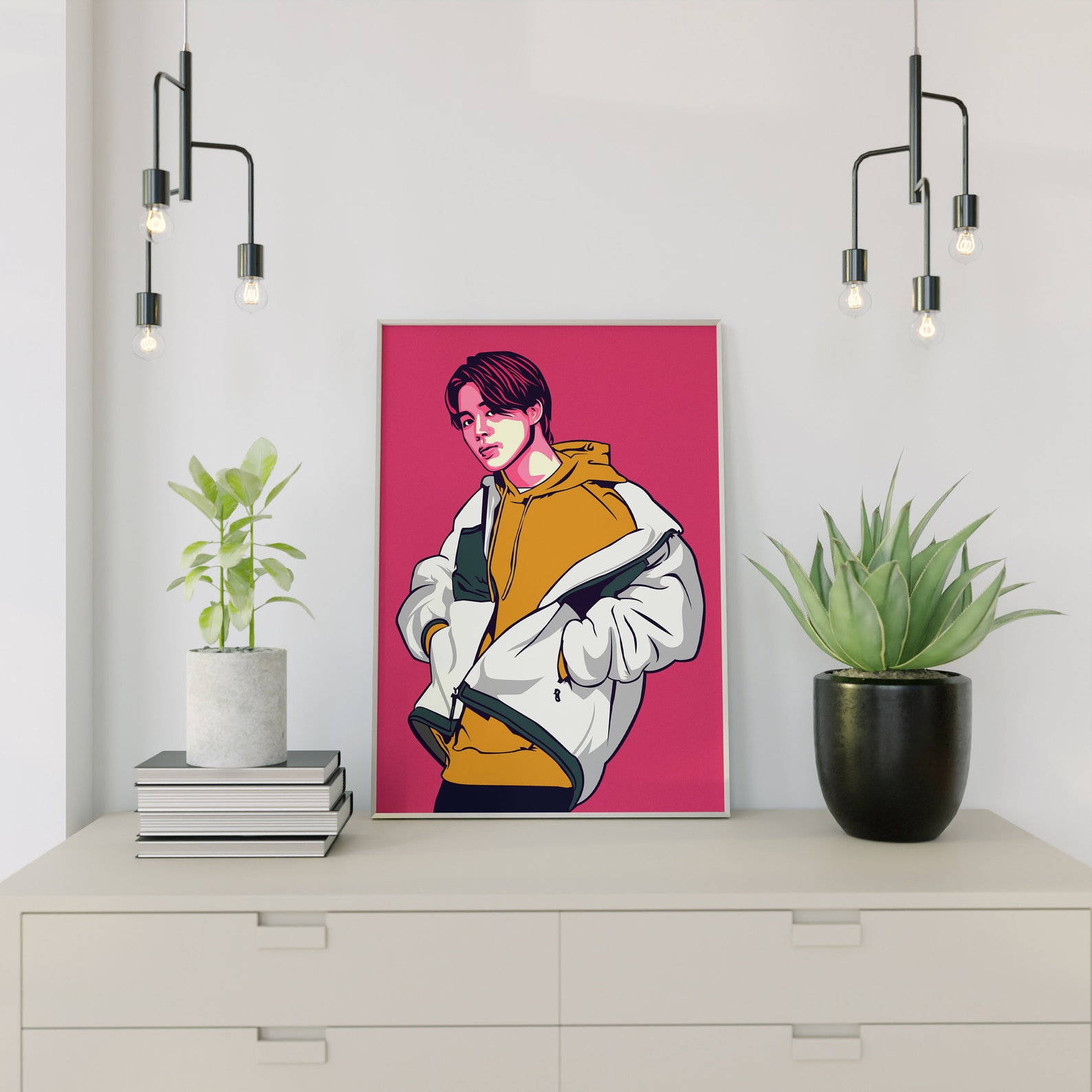 BTS Jimin Svg, Png, Ai Digital Download Vector for Poster Print/wall ...