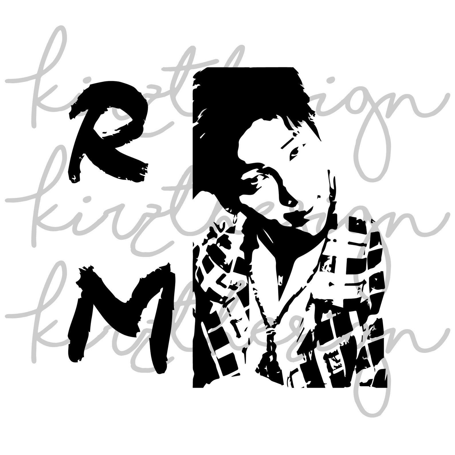 BTS RM Stencil Svg Png Ai Digital Download Cut File - Etsy