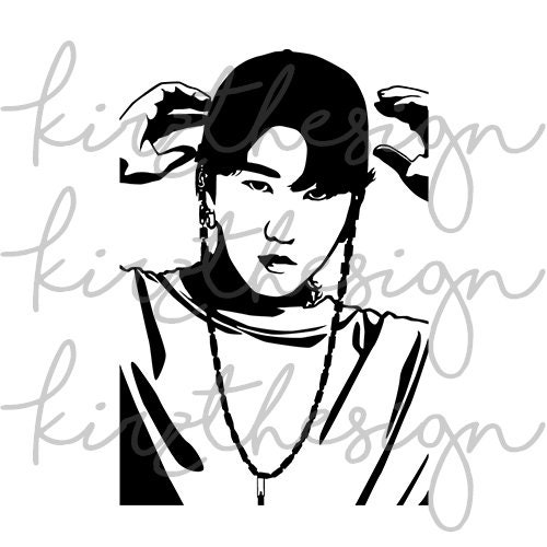 Stray Kids Skz Stencil Svg Png Ai Digital Download Cut - Etsy Canada
