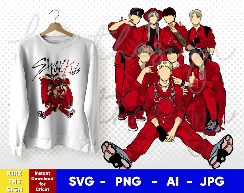 Stray Kids Skz Svg Png Ai Digital Download Cut File - Etsy