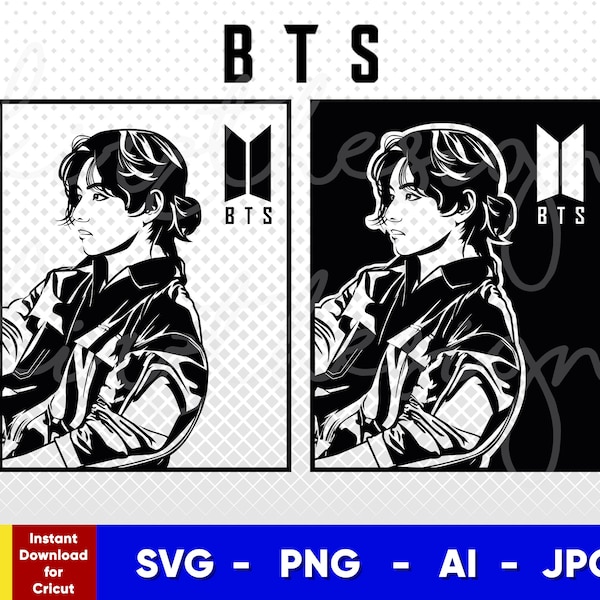 Bts Svg Cricut - Etsy
