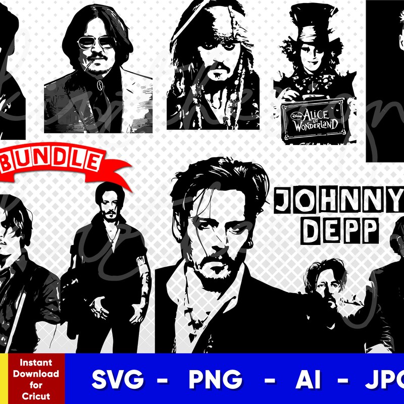 Johnny Depp - Etsy