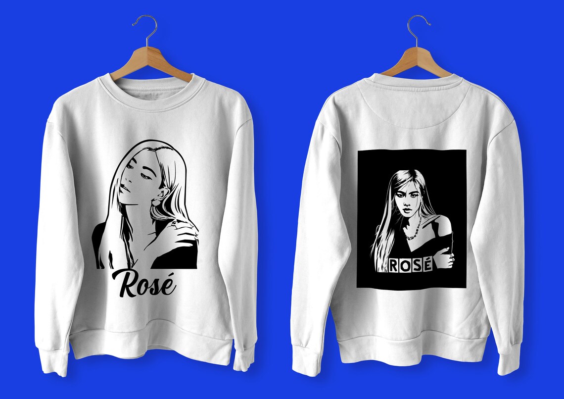 Blackpink Rosé Stencil | Cut File Template (digital Download) - Etsy