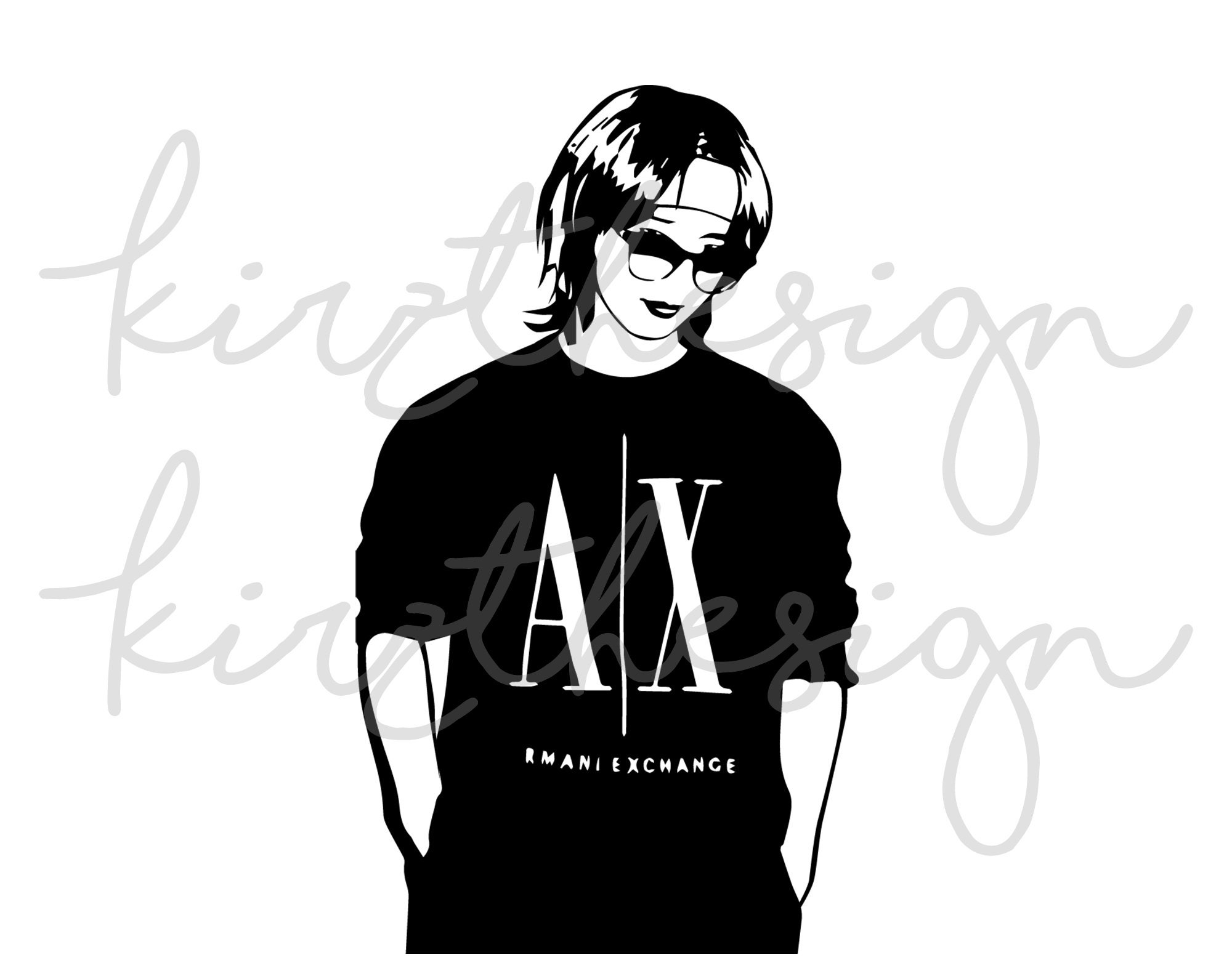 TXT Beomgyu tomorrow X Together Stencil Svg, Png, Ai Digital Download ...
