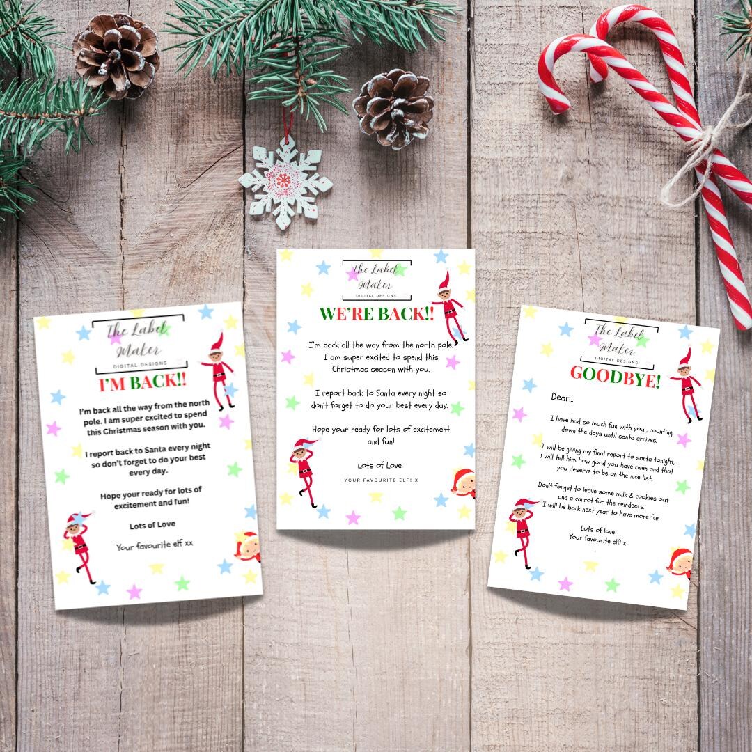 Elf on the Shelf Bundle Digital Download Only. - Etsy