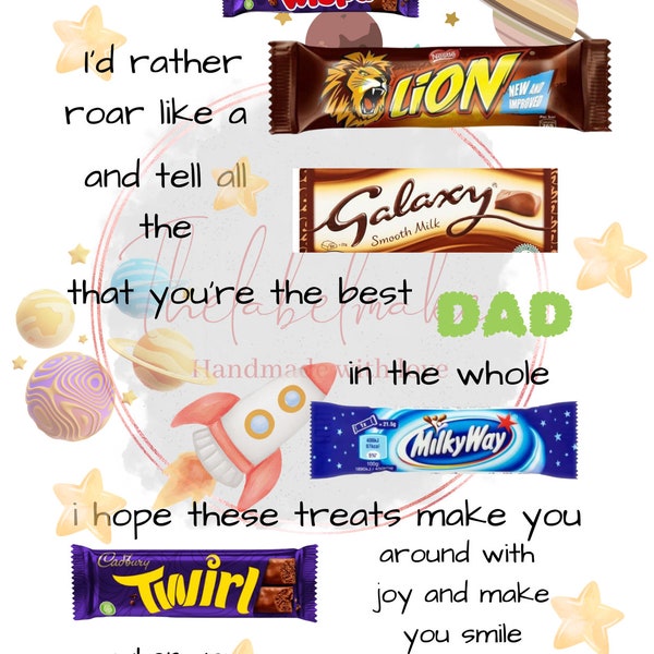 Chocolate Poem - Etsy UK
