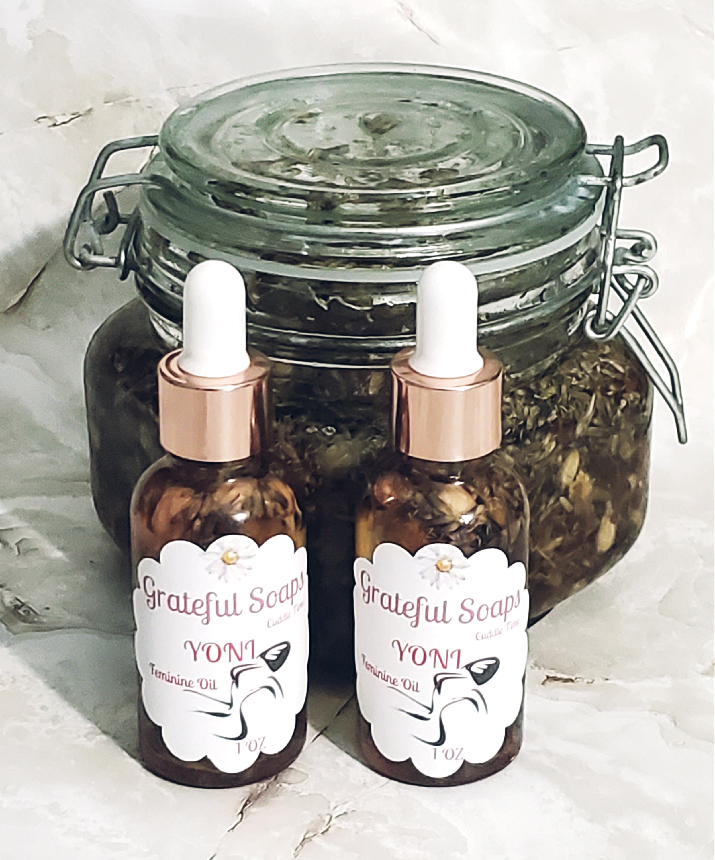 Yoni Oil/ Feminine Care/ Intimate/ Smell Fresh/ Herbal Infused/help ...