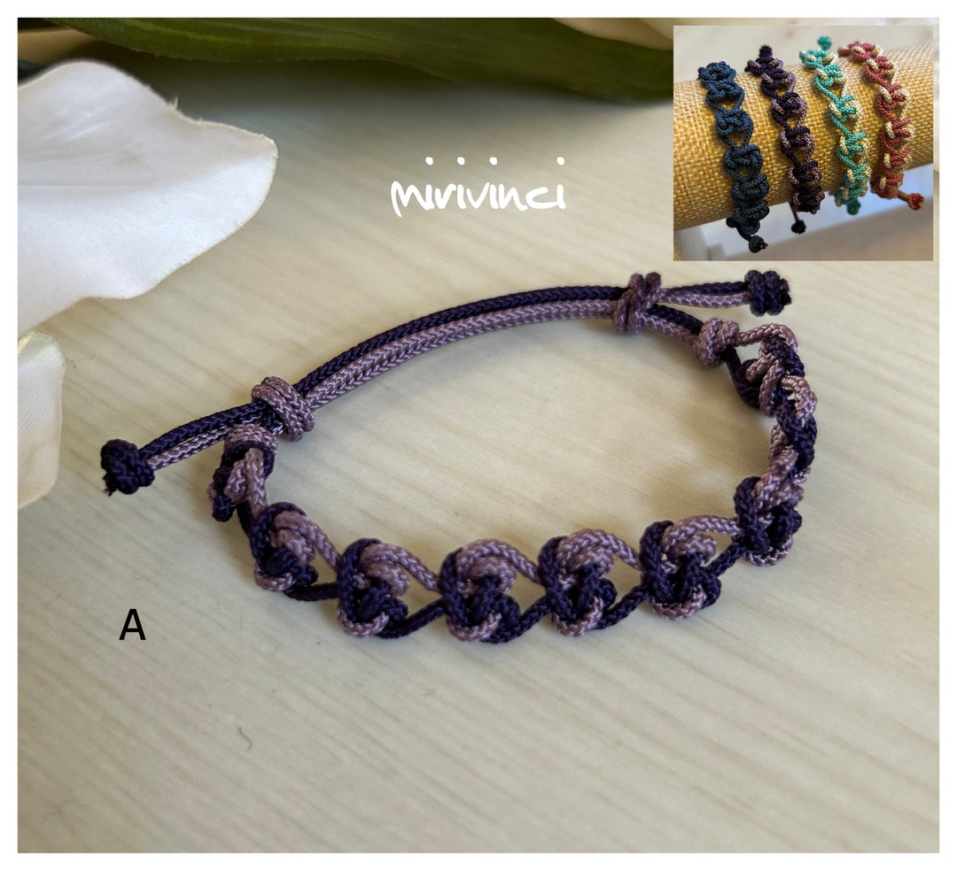 Korean Traditional Knot Bracelet / Dangcho Maedeup - Etsy