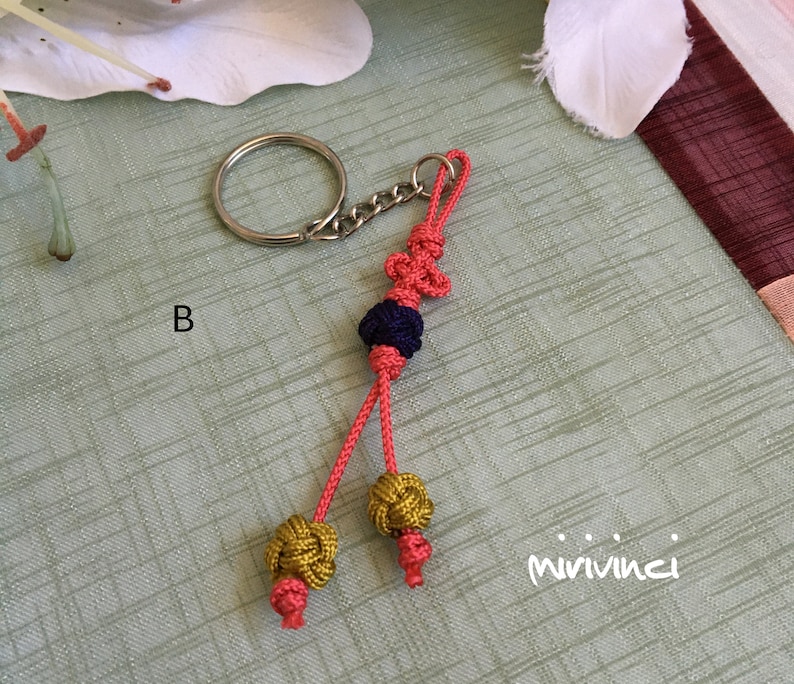 Korean Traditional Knot Keychains - Etsy