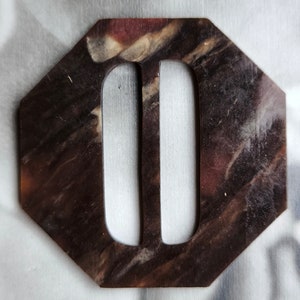 Striking 1930s Art Deco Bakelite Buttons and Faux Tortoise Shell Belt ...