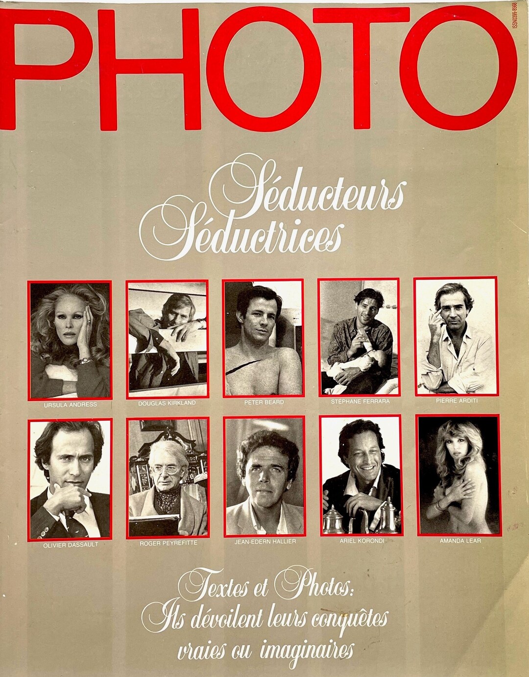 Photo French Magazine Special Issue Seducers Seductresses - Etsy