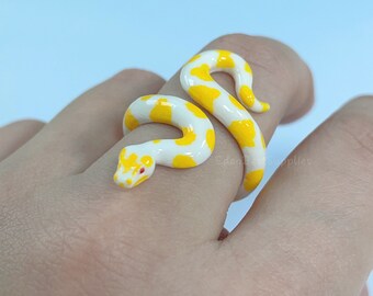Opal Ball Python Ring - Etsy