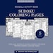 Sudoku Coloring Book 5 Page PDF INSTANT DOWNLOAD, Adult Activity Book ...