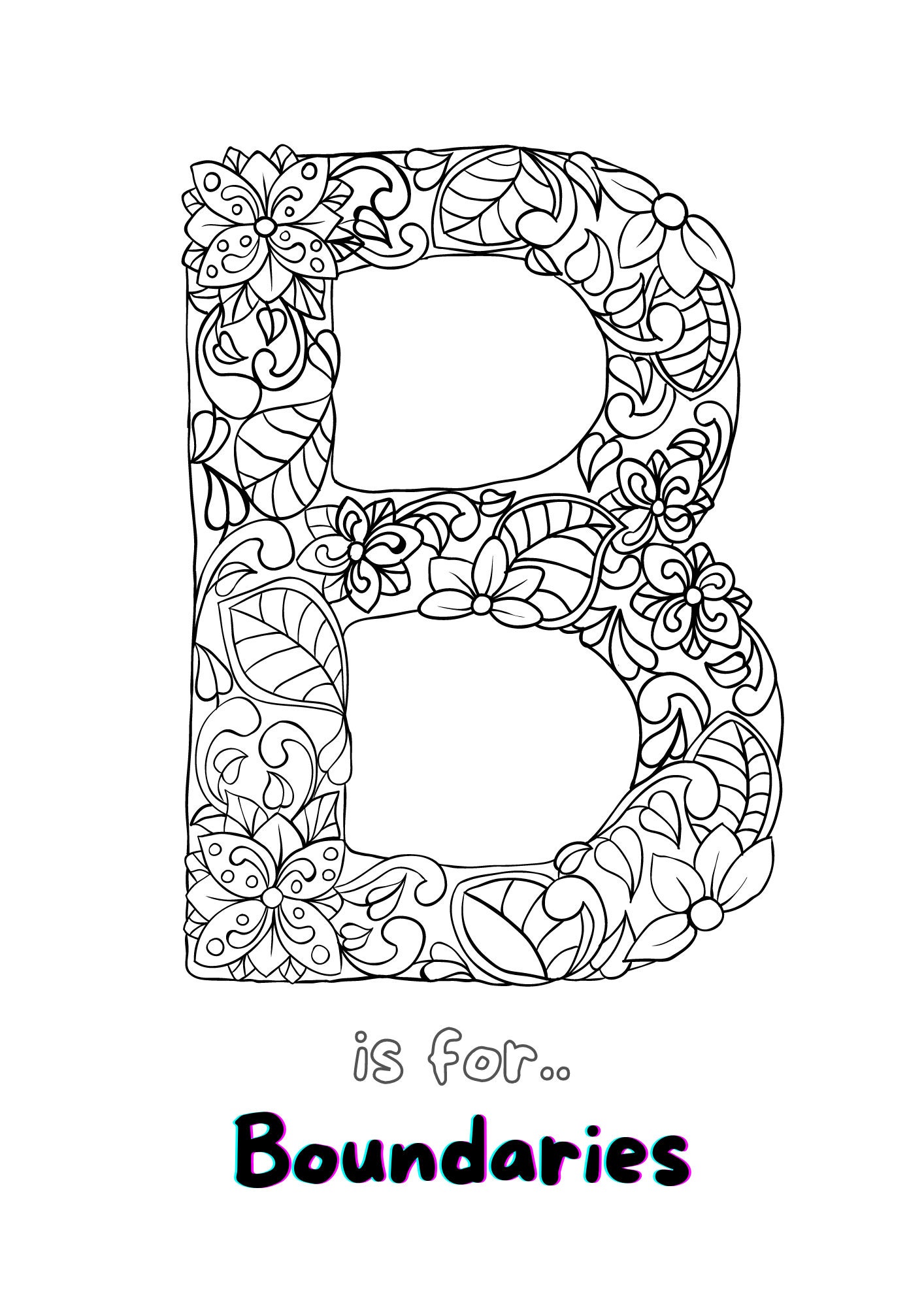 Anxiety Relief Workbook for Stress Relief, DBT Workbook BPD Coloring ...
