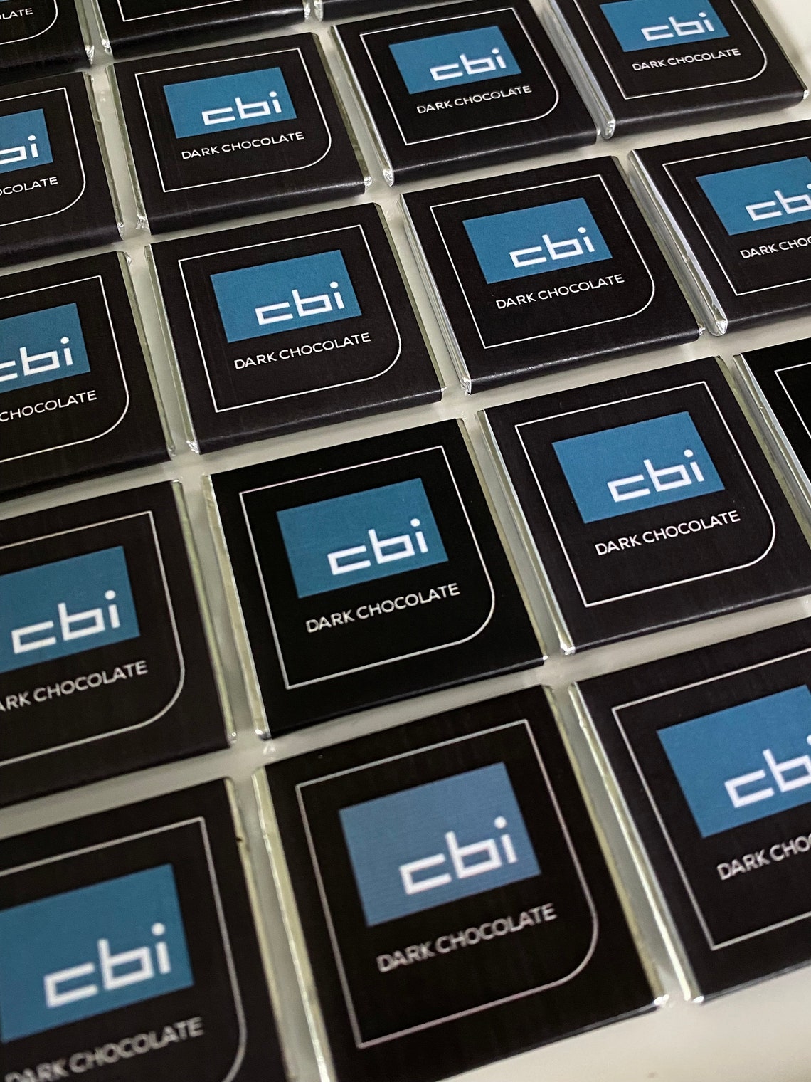 Custom Individually Wrapped Chocolates Business Logo Promotion - Etsy