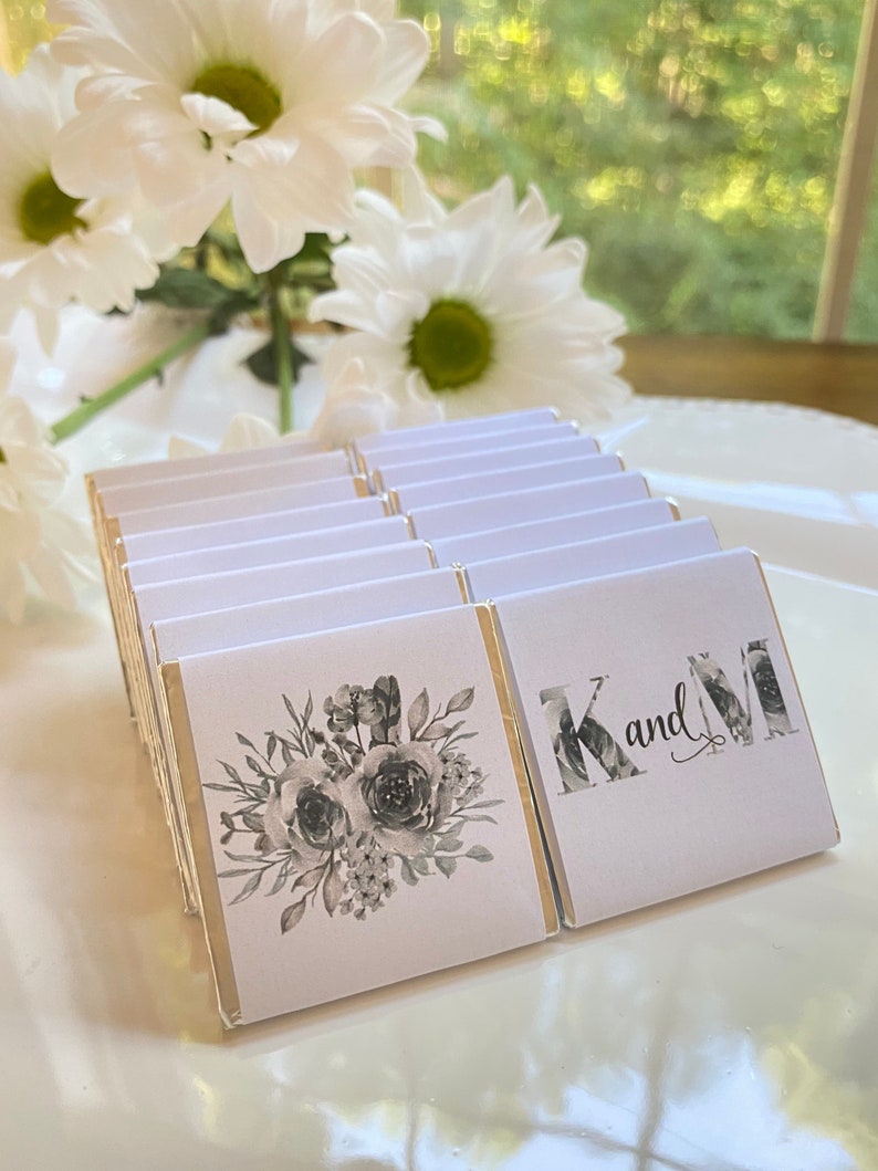 Personalized Custom Individually Wrapped Chocolates for - Etsy