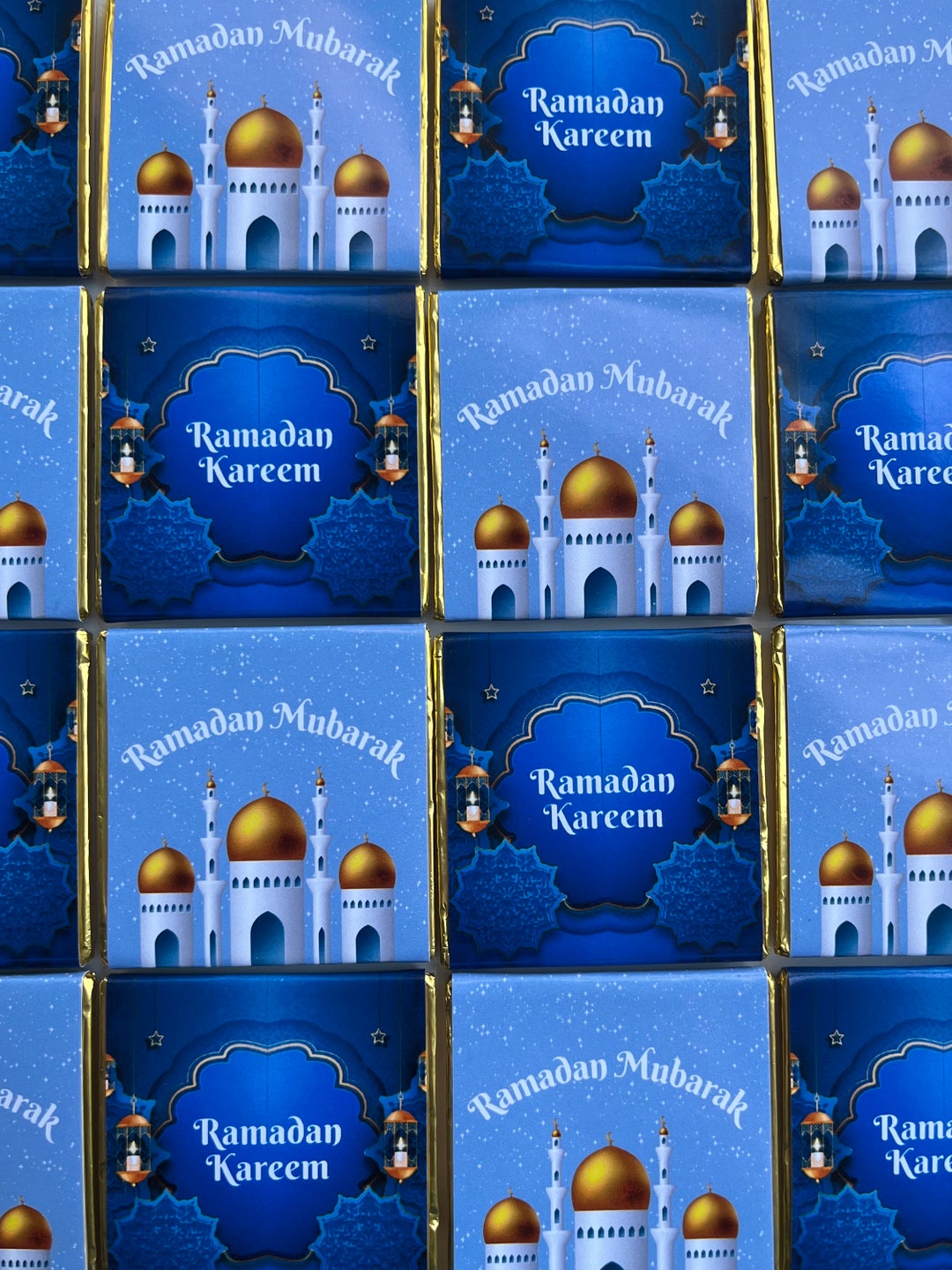 Personalized Custom Individually Wrapped Chocolates Ramadan Party ...